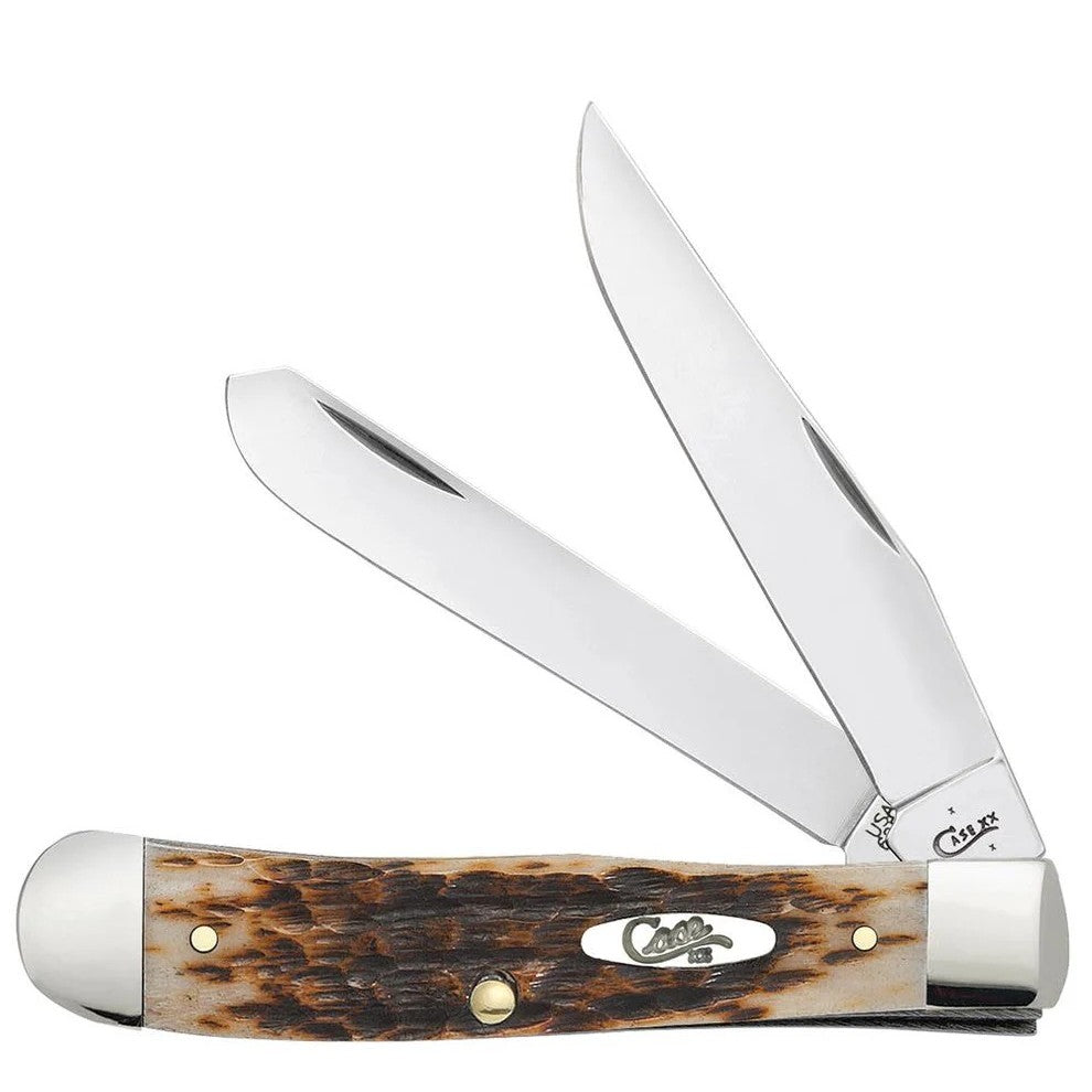 Case 00164 - Amber Bone Peach Seed Jig Trapper (6254 SS) — Eagle Valley ...