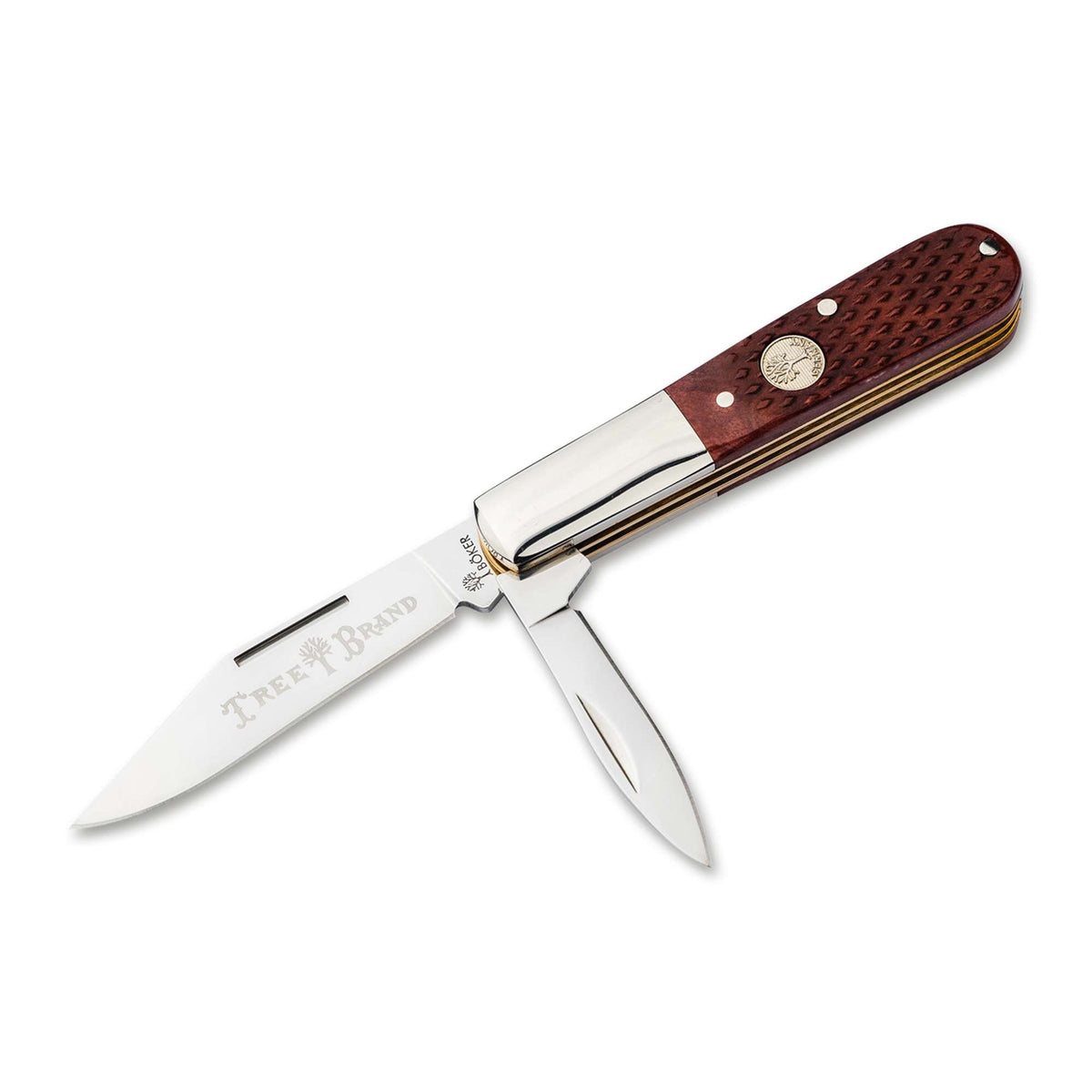 Boker Traditional Series 2.0 Two-Blade Checkered Bone Barlow — Eagle ...