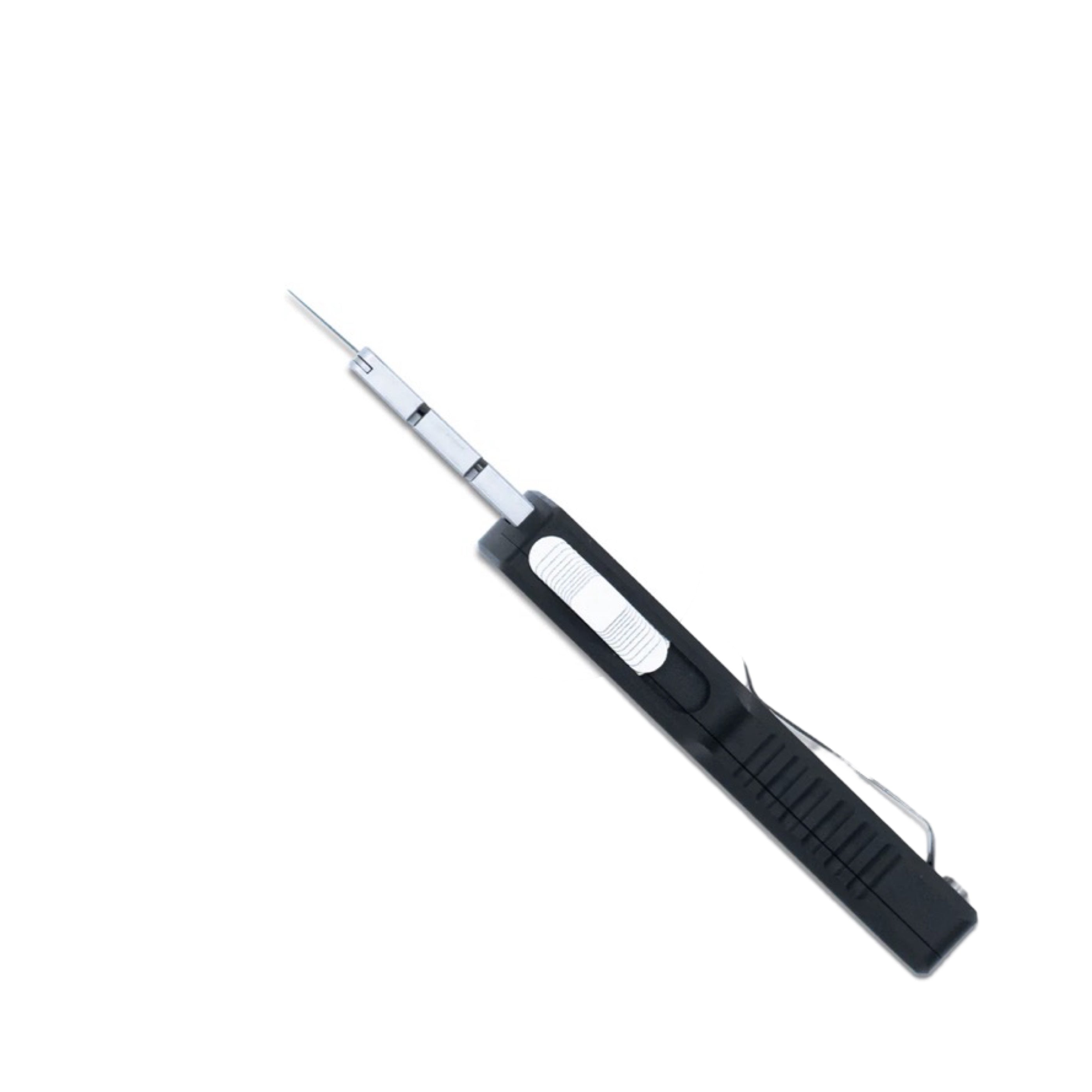 CobraTec OTF Utility Knife Black — Eagle Valley Cutlery