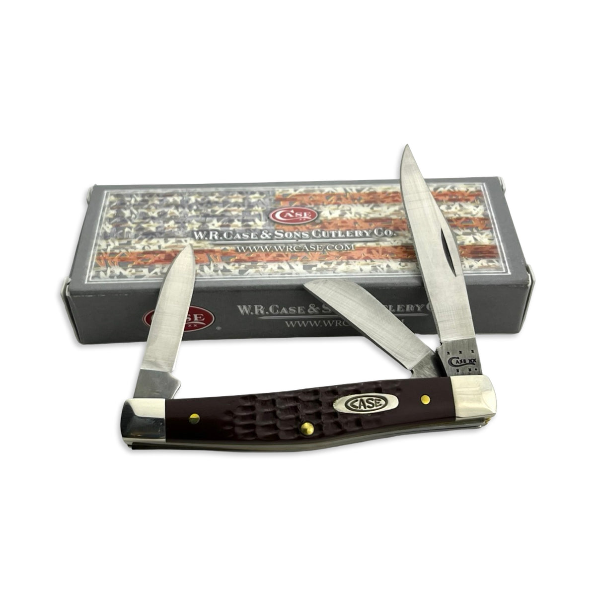 Vintage Case XX 00106 - Brown Synthetic Stockman (6344 SS) — Eagle ...