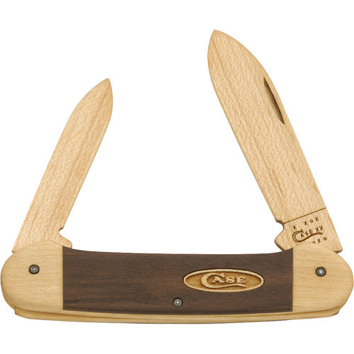 Case Canoe Walnut Wooden Novelty Knife — Eagle Valley Cutlery
