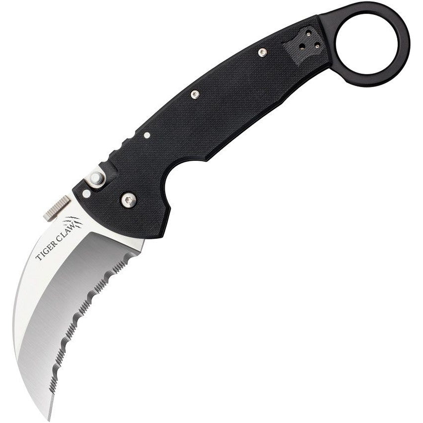 Cold Steel Tiger Claw Lockback Serrated — Eagle Valley Cutlery