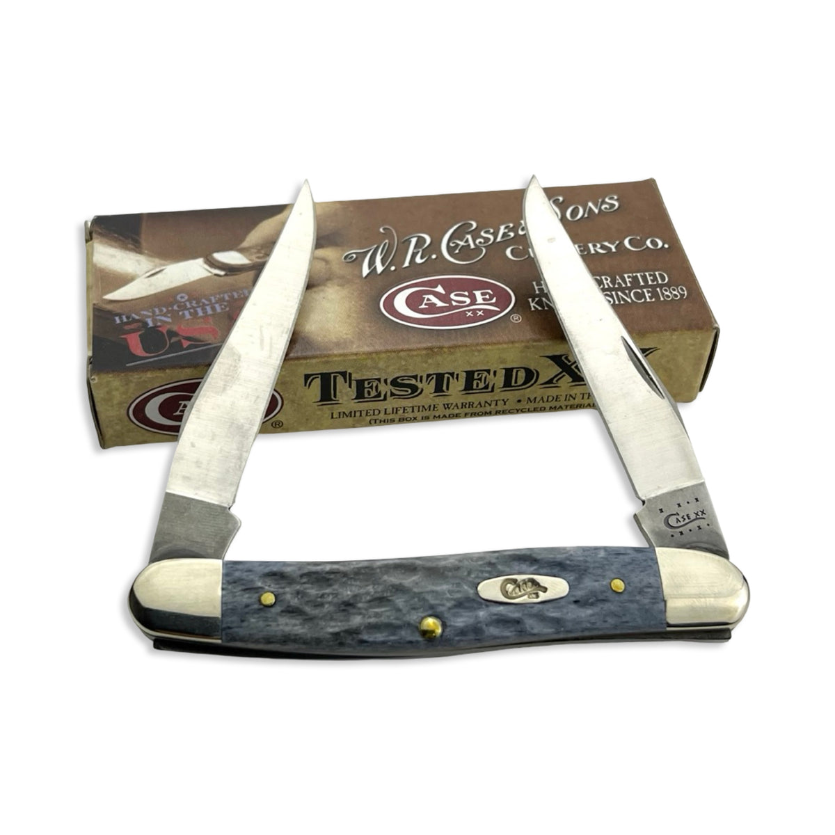 Vintage Case XX 13014 - Gray Bone Muskrat (MUSKRAT SS) — Eagle Valley ...