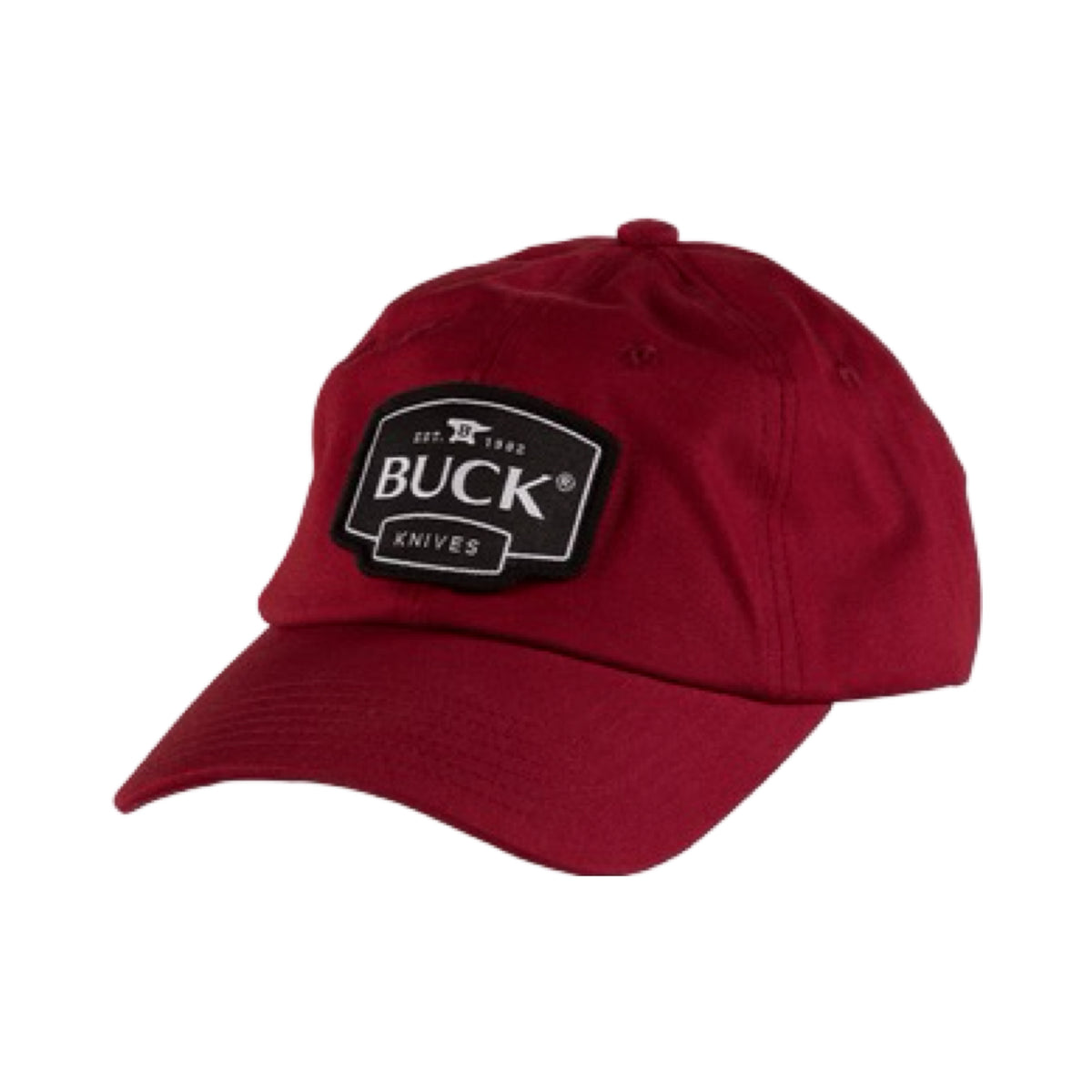Buck Six Panel Cardinal Logo Cap — Eagle Valley Cutlery
