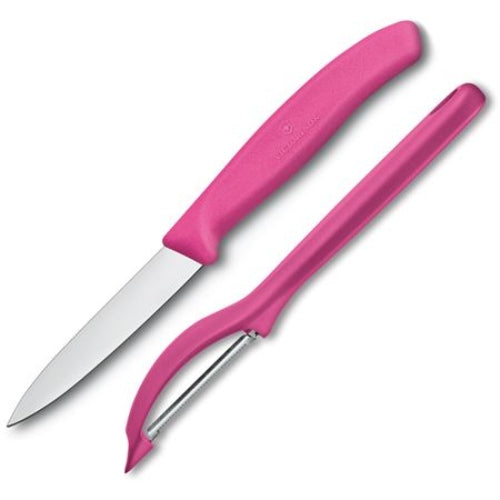 Victorinox Peeler and Paring - Pink — Eagle Valley Cutlery
